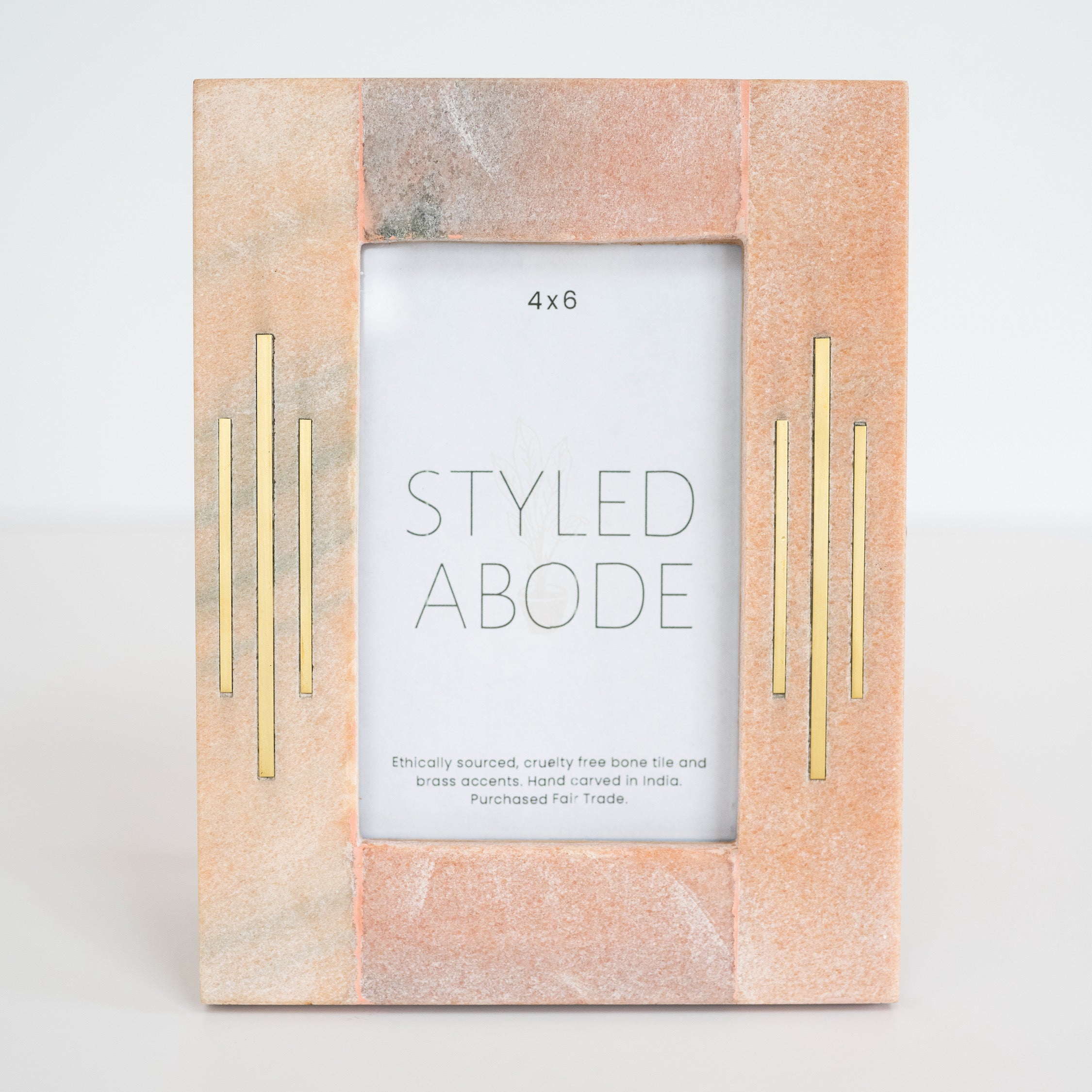 Pink Marble Frame: 4x6 – Styled Abode