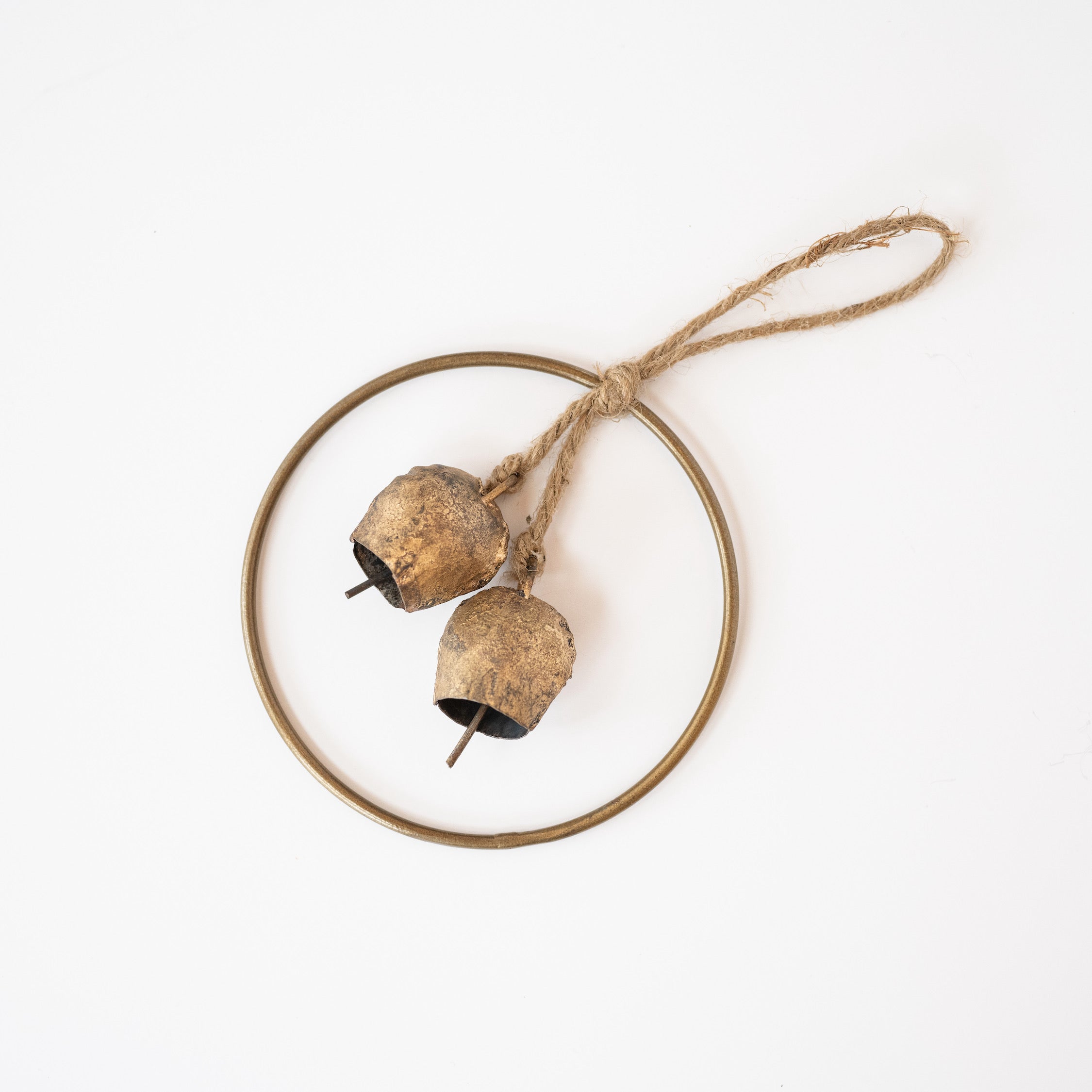 Small Hoop Wind Chime With Copper Bells – Styled Abode